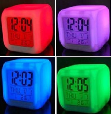 LED 7 Color Changing Digital Clock | Lazada PH