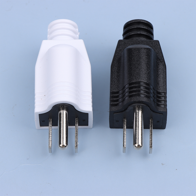 US American 3 Pin 5-15P AC Electrical Power Male Plug Adaptor Adapter ...