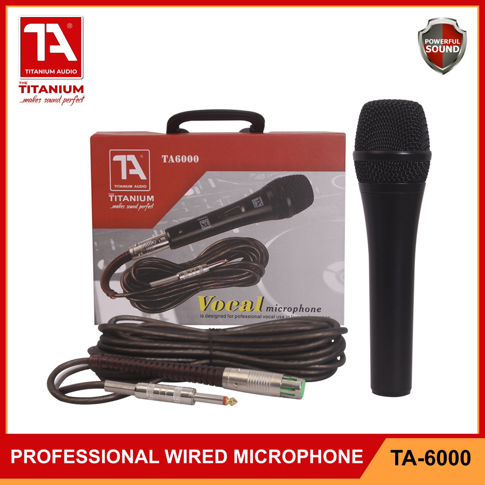 Titanium Audio TA 6000 Professional Wired Microphone / Microphone for ...
