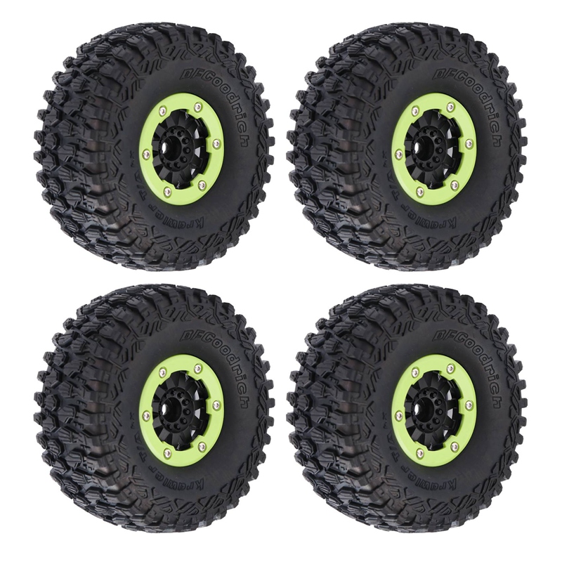 4Pcs 130mm 2.8Inch Beadlock Wheel Tire 17MM Hex for 1/7 1/8 TRAXXAS UDR ...