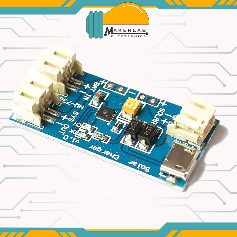 CN3065 Mini Solar Lithium Battery Charger Board Lipo Battery Charging ...