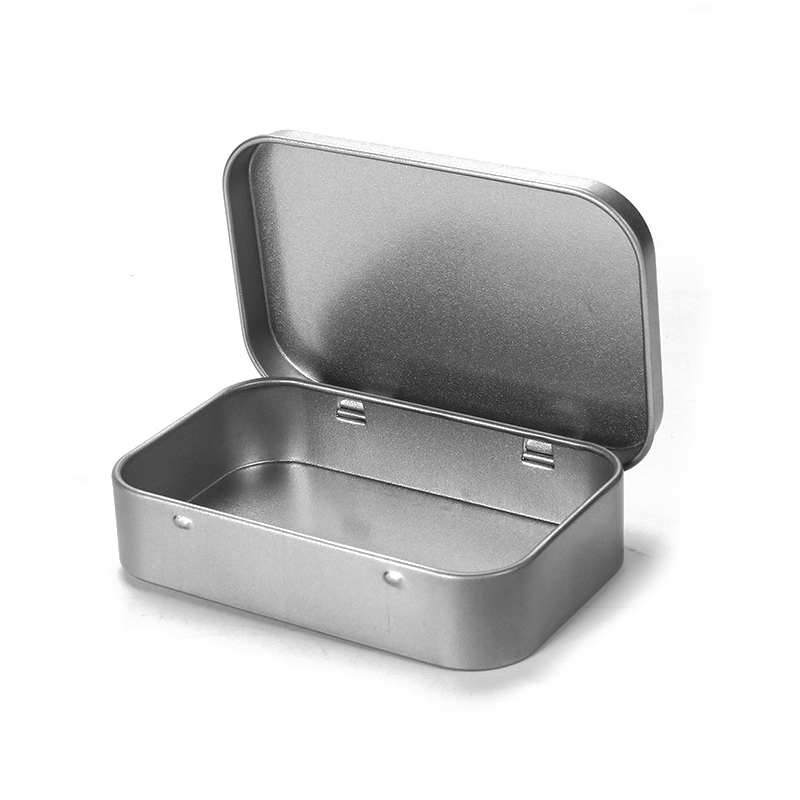 Mini Metal Box Tin-Plated Slide Cover Storage Box Wedding Jewelry Pill ...