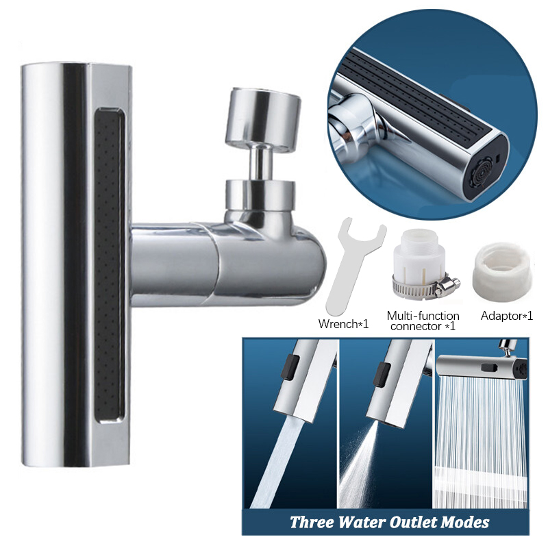 [ SG Ready Stock]360° Rotation 4 in 1 Waterfall Kitchen Faucet 4 ...