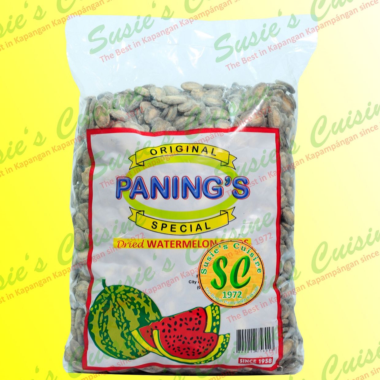 SC - Paning's Special Butong Pakwan 800grams (Dried Watermelon Seeds ...