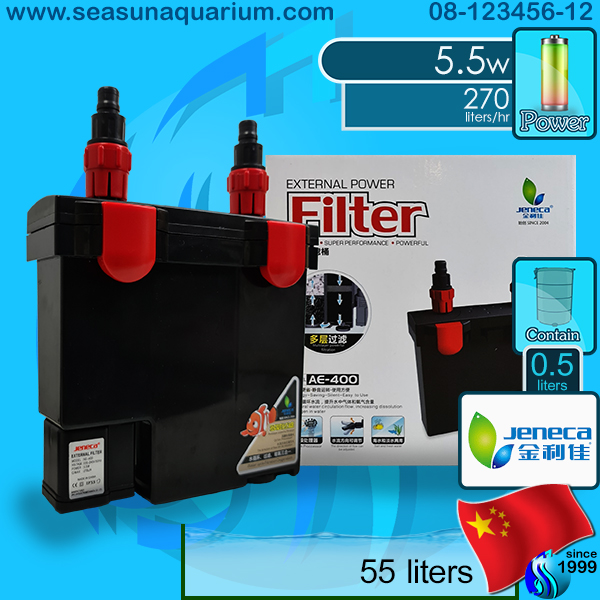 🐟 Jeneca AE-400 / AE-500 เครื่องกรองนอก External Filter เครื่องกรองตู้ ...