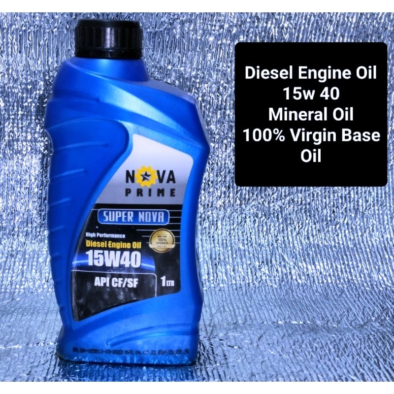 Nova Prime Diesel Engine Oil 15w 40 1L (ORIGINAL) | Lazada PH