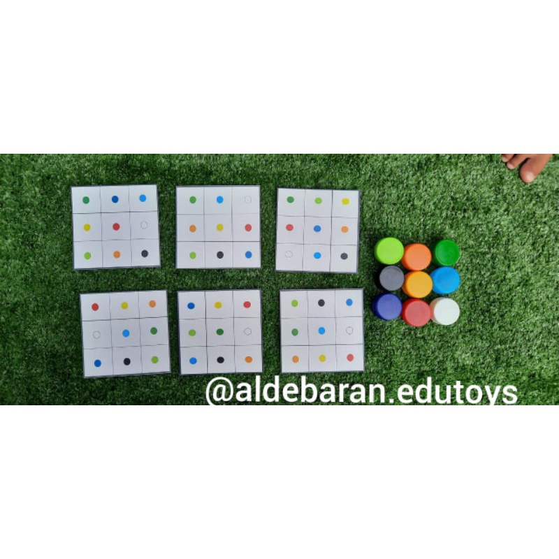 (ALDEBARAN EDUTOYS) PAKET EDUKASI MIX AND MATCH TUTUP BOTOL (UNTUK ...