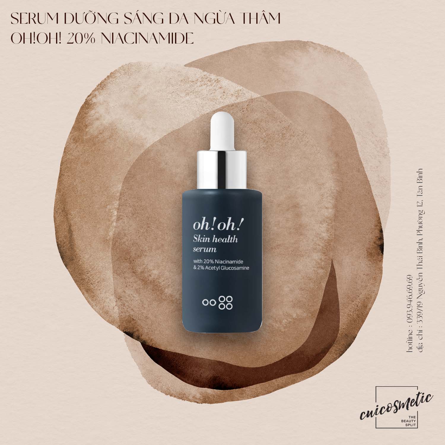 Serum Dưỡng Sáng Da Oh!Oh! 20% Niacinamide Fullsize 30ml | Lazada.vn