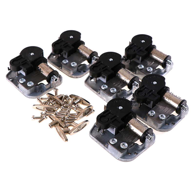 Mechanical DIY windup music box sankyo musical movement+screws+key 5a63 ...
