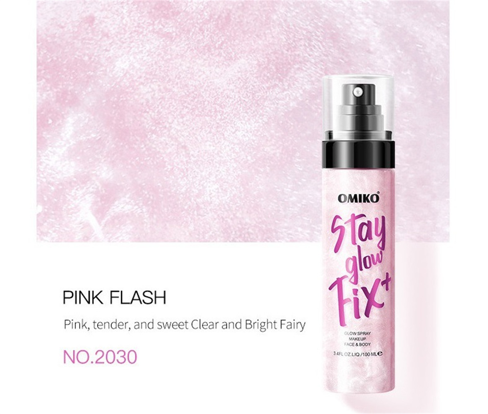 สเปรย์เซ็ตการแต่งหน้า MAFFICK OMIKO ประกายธรรมชาติควบคุมความมันได้ยาว ...