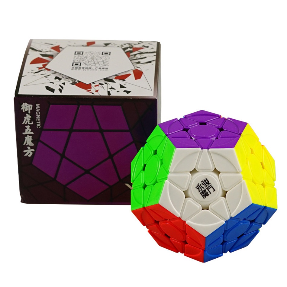 YJ Yuhu Magnetic Megaminx Stickerless Speed Cube Speed Puzzle Cube ...