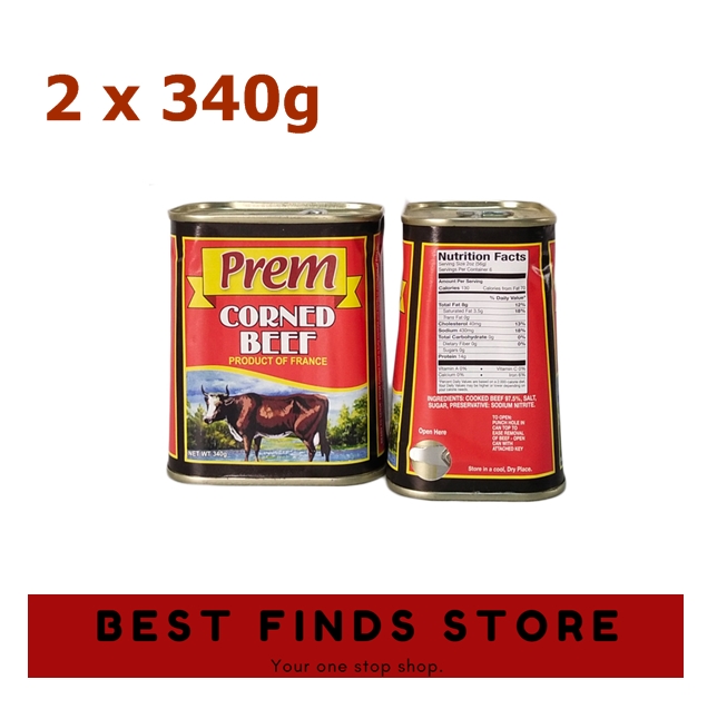 Prem Corned Beef 340g - SET of 2 | Lazada PH