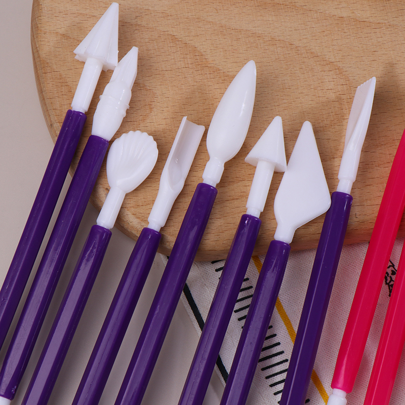 8pcs/Set Clay Modeling Tools Plastic Wax Carving Pottery Tools Carving ...