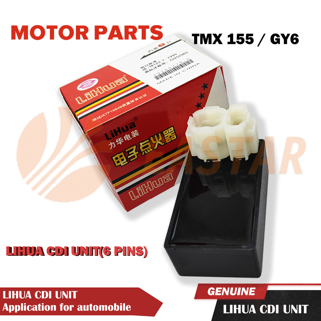 LIHUA Original CDI Unit -TMX 155 / GY6 (6 pins) | Lazada PH