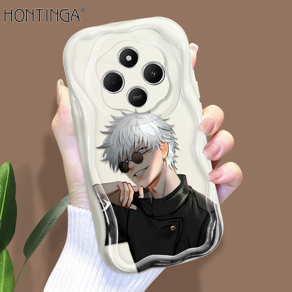 Hontinga for Redmi 14C Back Cover Anime Cartoon Phone Case Cream ...