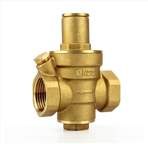 DN15 D20 D25 Brass Adjustable Water Pressure Regulator Reducer With Gauge Meter | Lazada PH