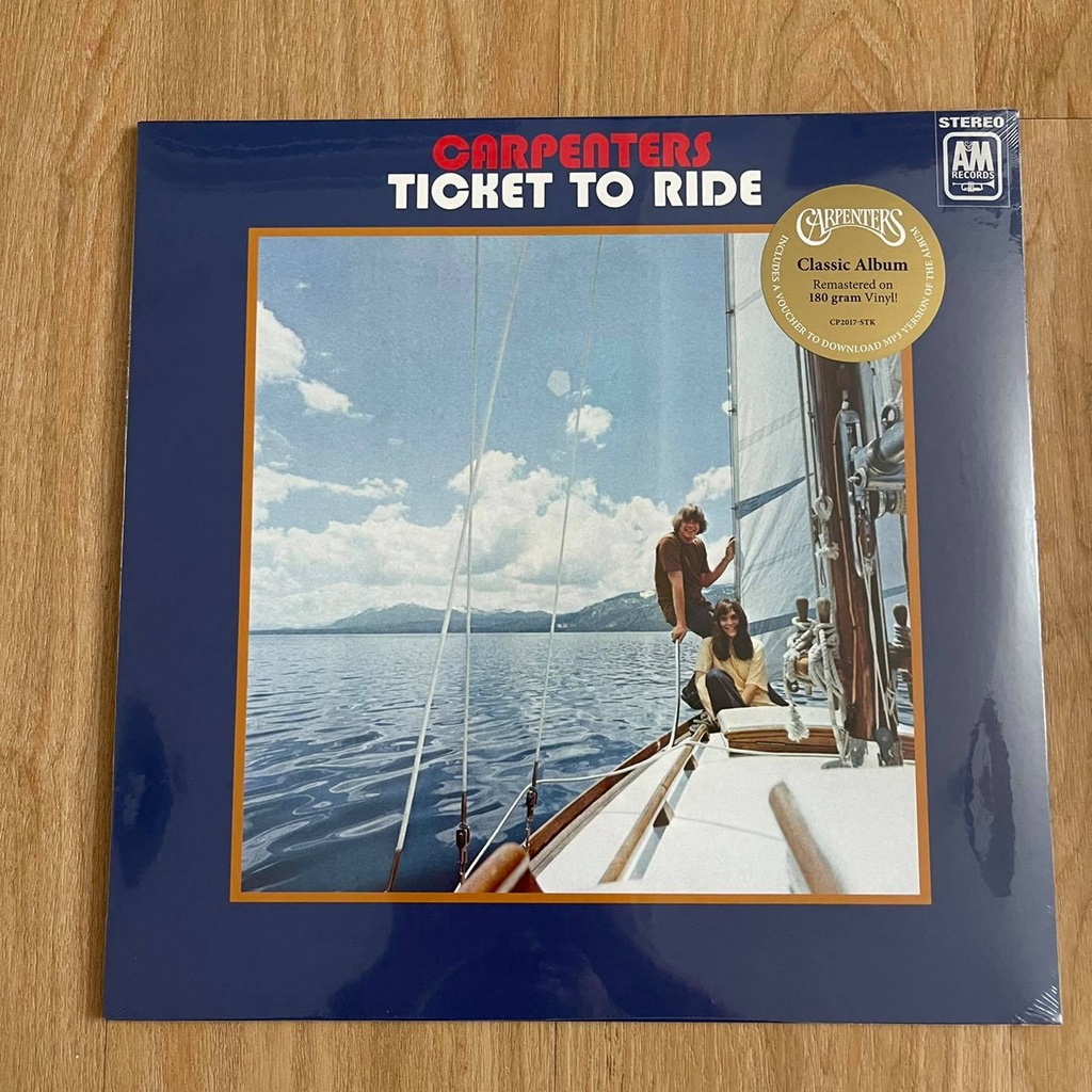 แผ่นเสียง Carpenters – Ticket To Ride ,Vinyl, LP, Album, Reissue มือ ...