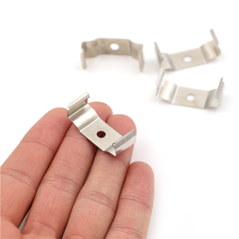 4Pcs T8 Fluorescent Tube Lamp Holder Bracket Clips Socket Silver | Daraz.pk