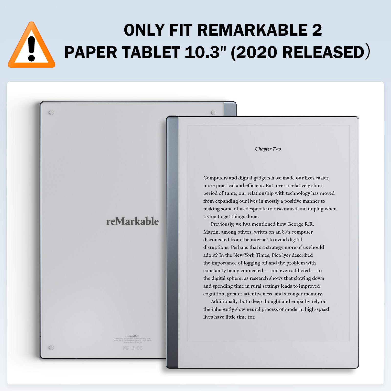Lightweight Ultra-Thin Magnetic Case for Remarkable 2 10.3 2020 Release ...