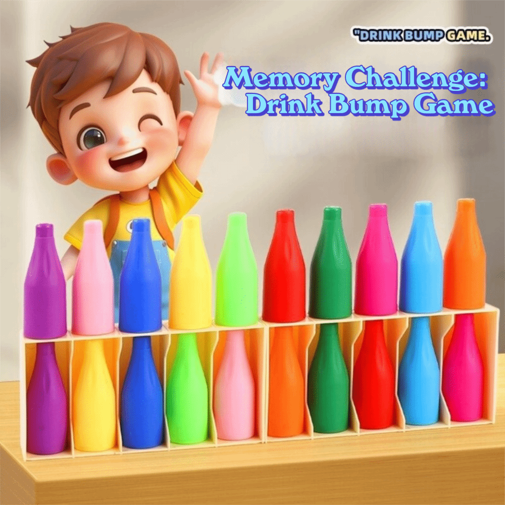 Funny Fun Beverages Color Match Game Educational Color Matching Memory ...