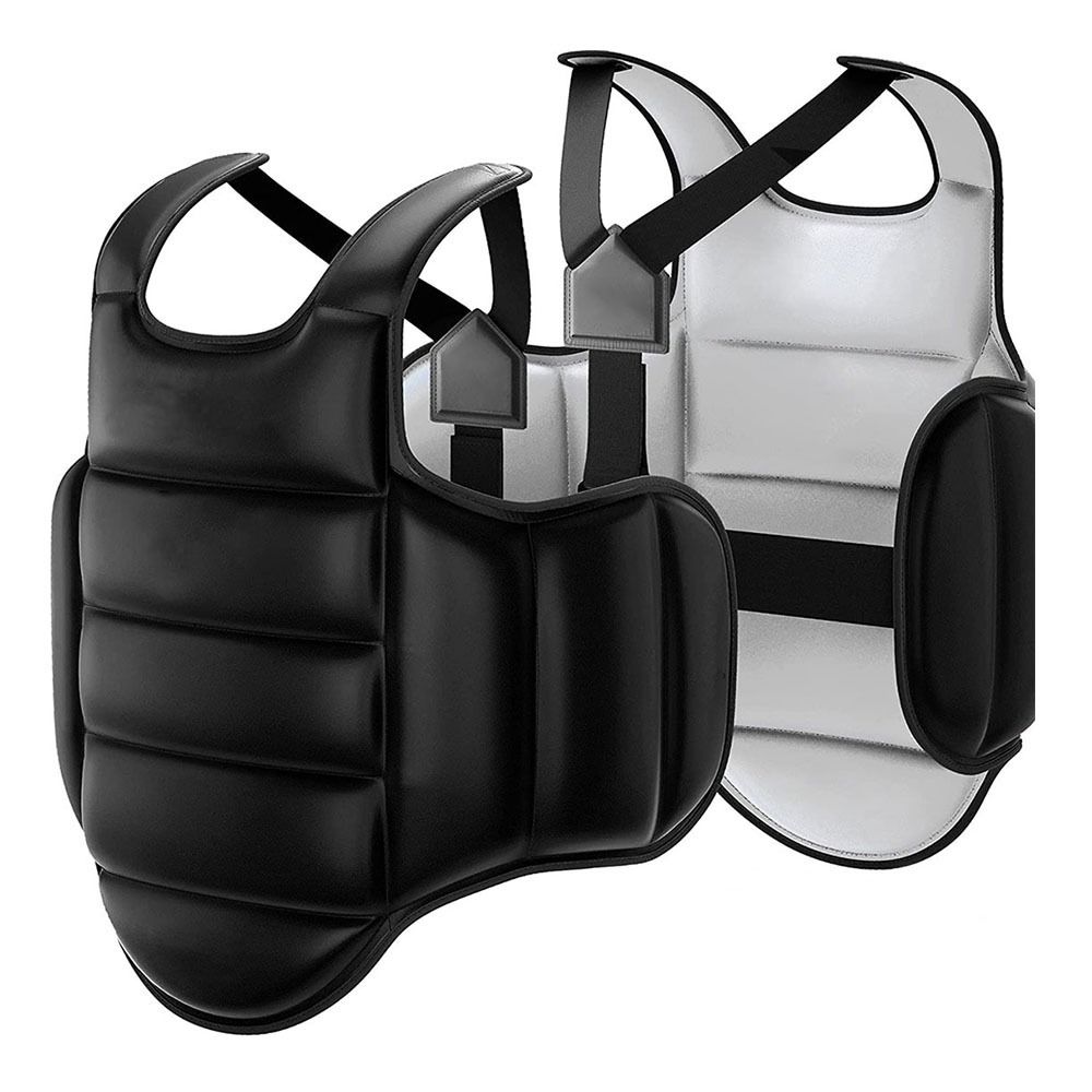 Karate Breastplate Soft Training Uniform for Taekwondo Target Foam Red ...