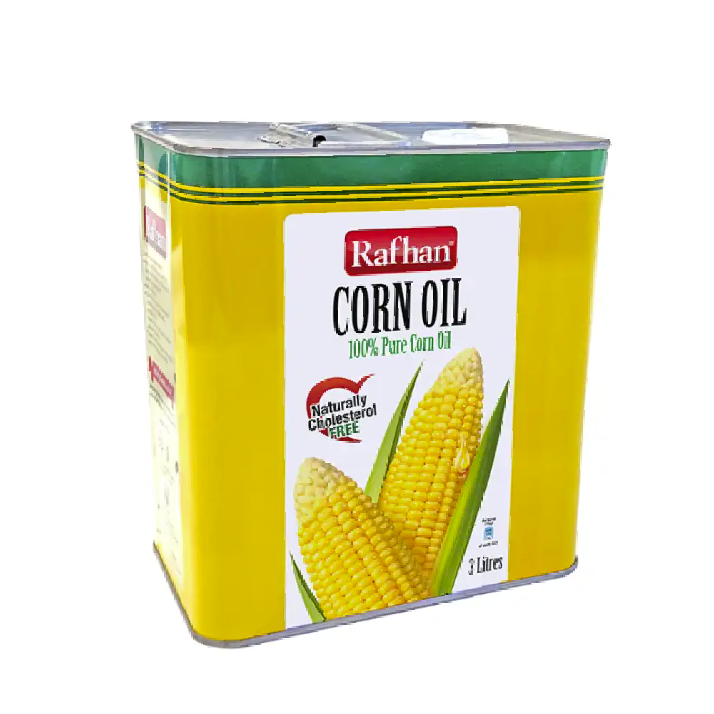 Alfatah Mall RAFHAN CORN OIL TIN 3 LTR BASIC | Daraz.pk