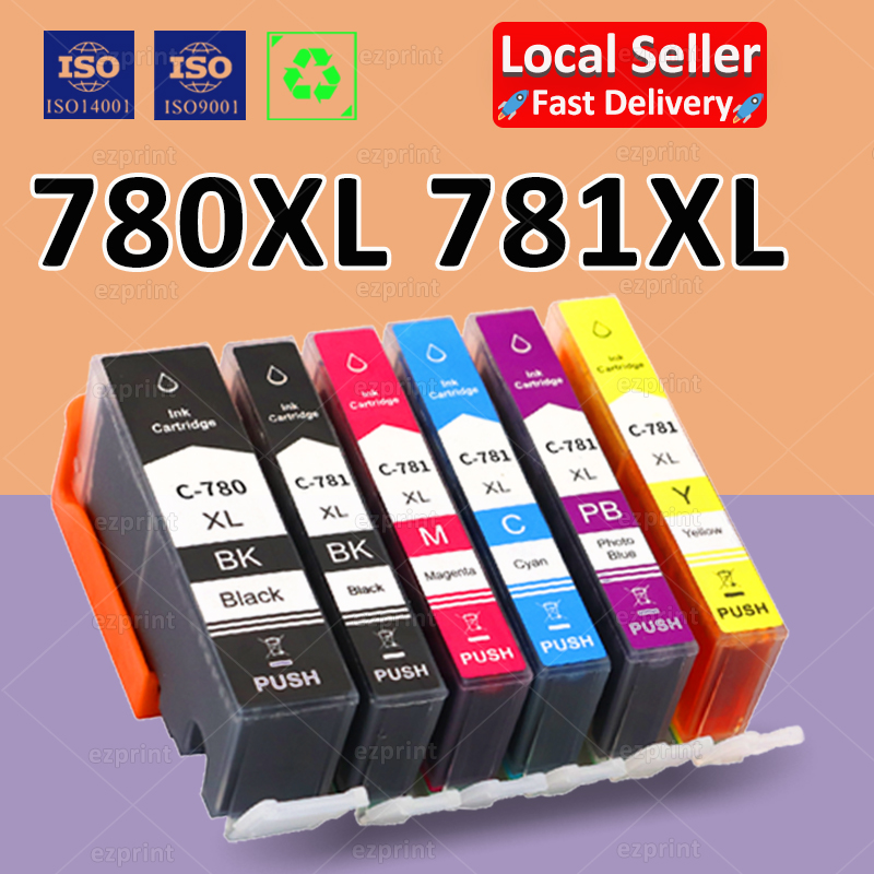 Compatible Canon 780XL 781XL Ink PGI 780XL CLI 781XL Ink Cartridge ...