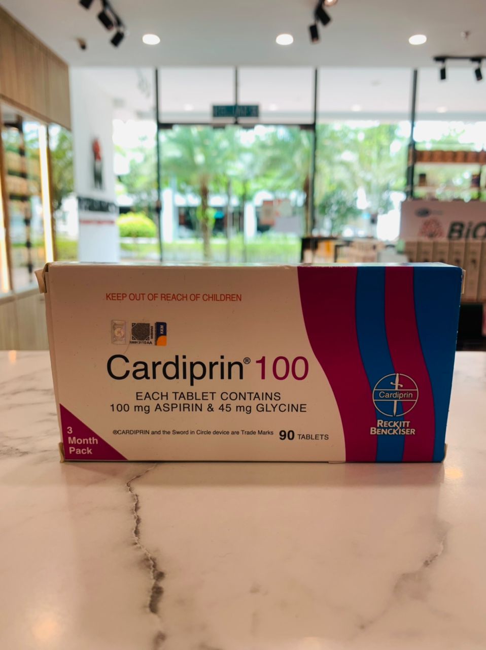 CARDIPRIN 100MG 3X30 S | Lazada