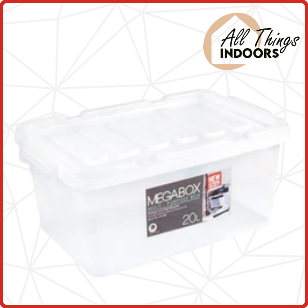 Megabox High-Impact Storage Box 20 liters MG-681 | Lazada PH