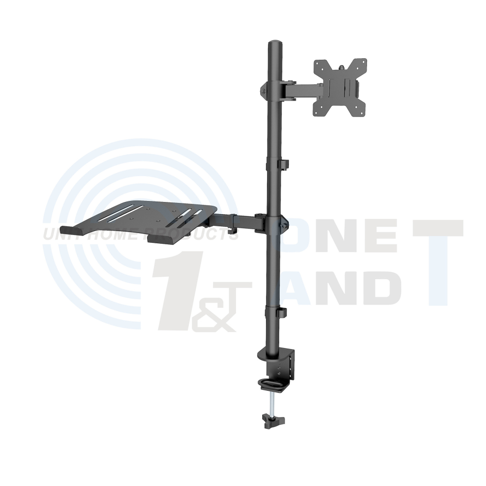 【Local stock】Lxwei Laptop Mount Stand Tray Desk Table Clamp, Adjustable ...