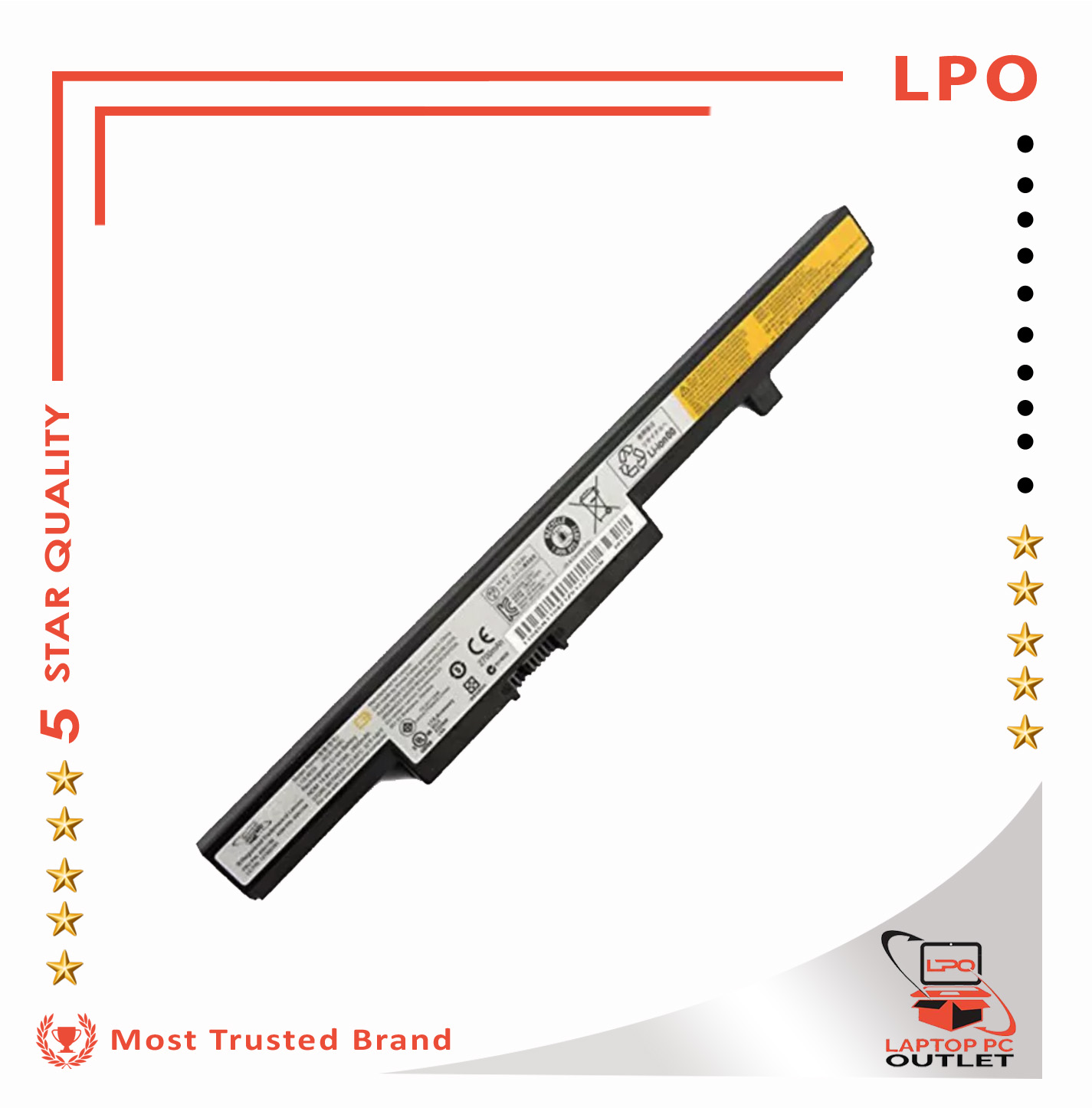 LPO Laptop Battery M4450 Compatible for Lenovo B40, B40-30, B40-70, B50 ...