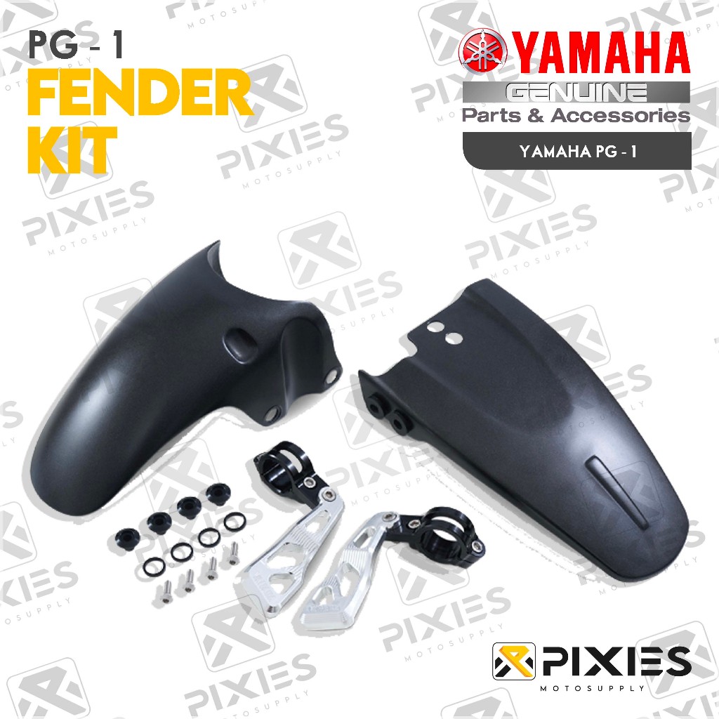 YAMAHA PG-1 PG1 GENUINE ACCESSORIES CARRIER FRONT BRACKET FENDER ENGINE ...