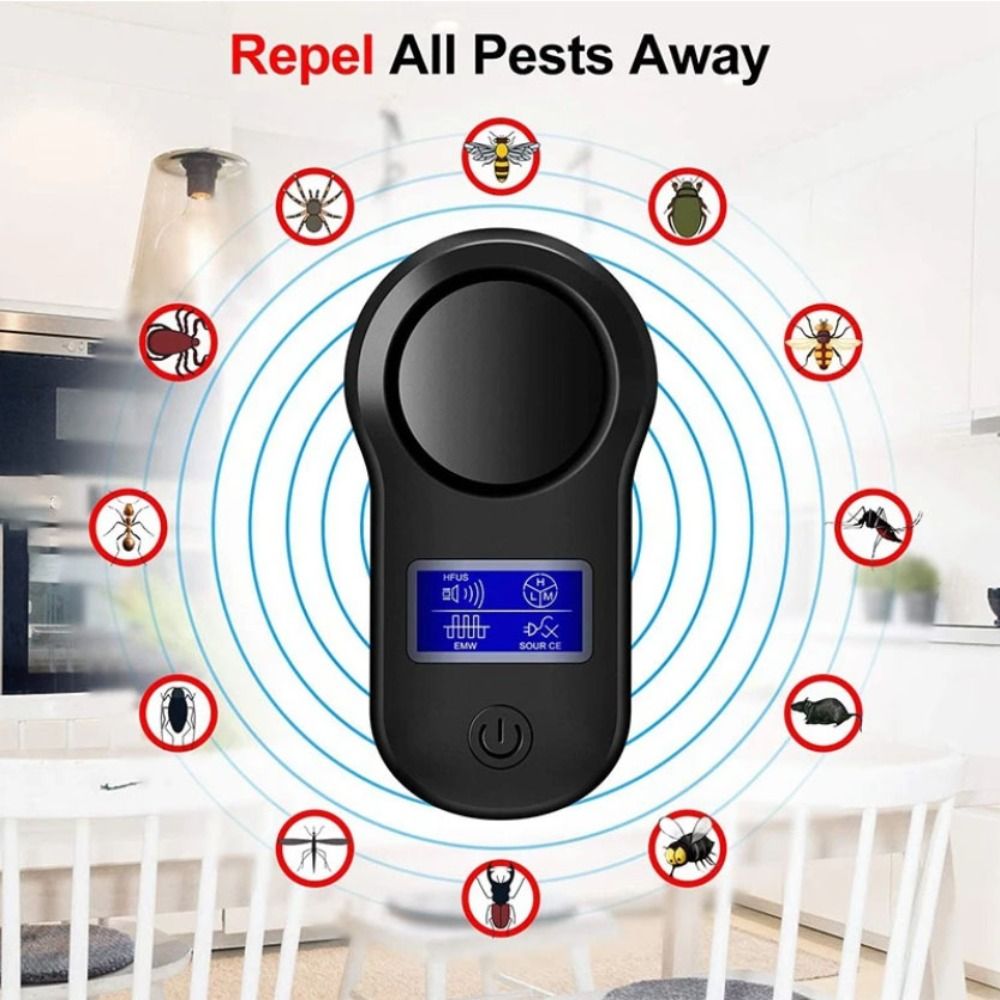 Mouse Deterrent Ultrasonic Wave Ultrasonic Rodent Electromagnetic Wave ...