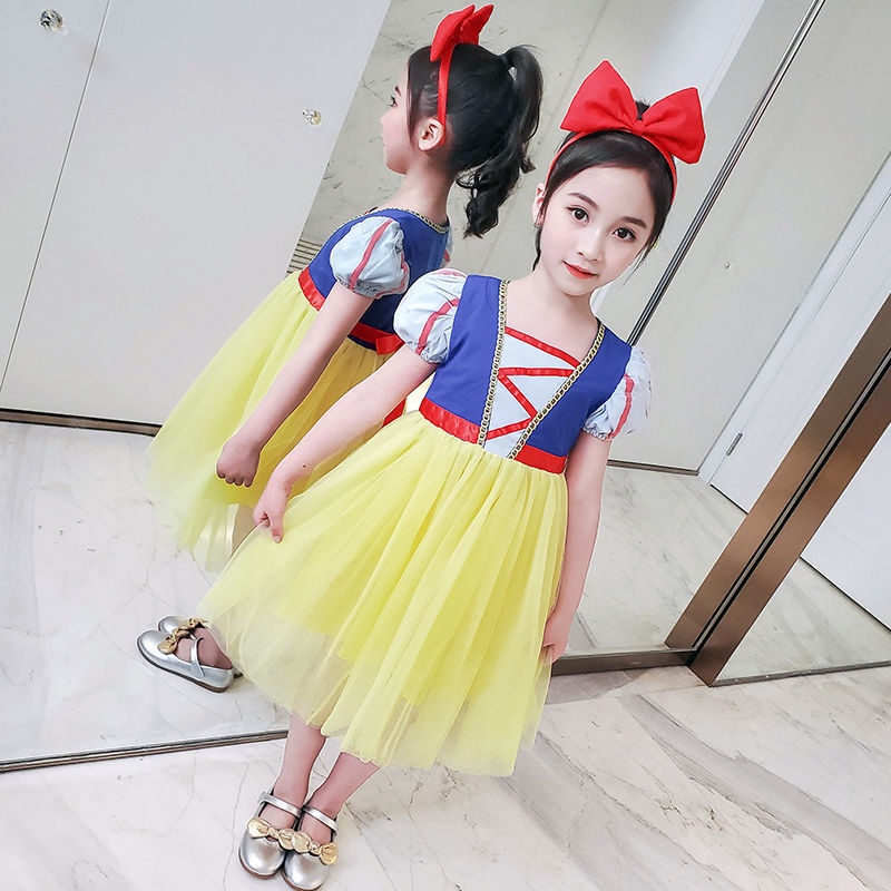 [YYDS]003 Fancy Girl Cinderella Princess Snow White Girl Birthday Party Dress Baju Baby Girl ...
