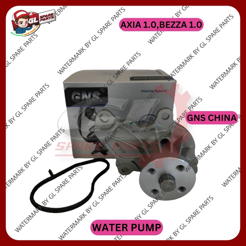 GNS WATER PUMP PERODUA AXIA 1.0 BEZZA 1.0 (1 YEAR WARRANTY) | Lazada