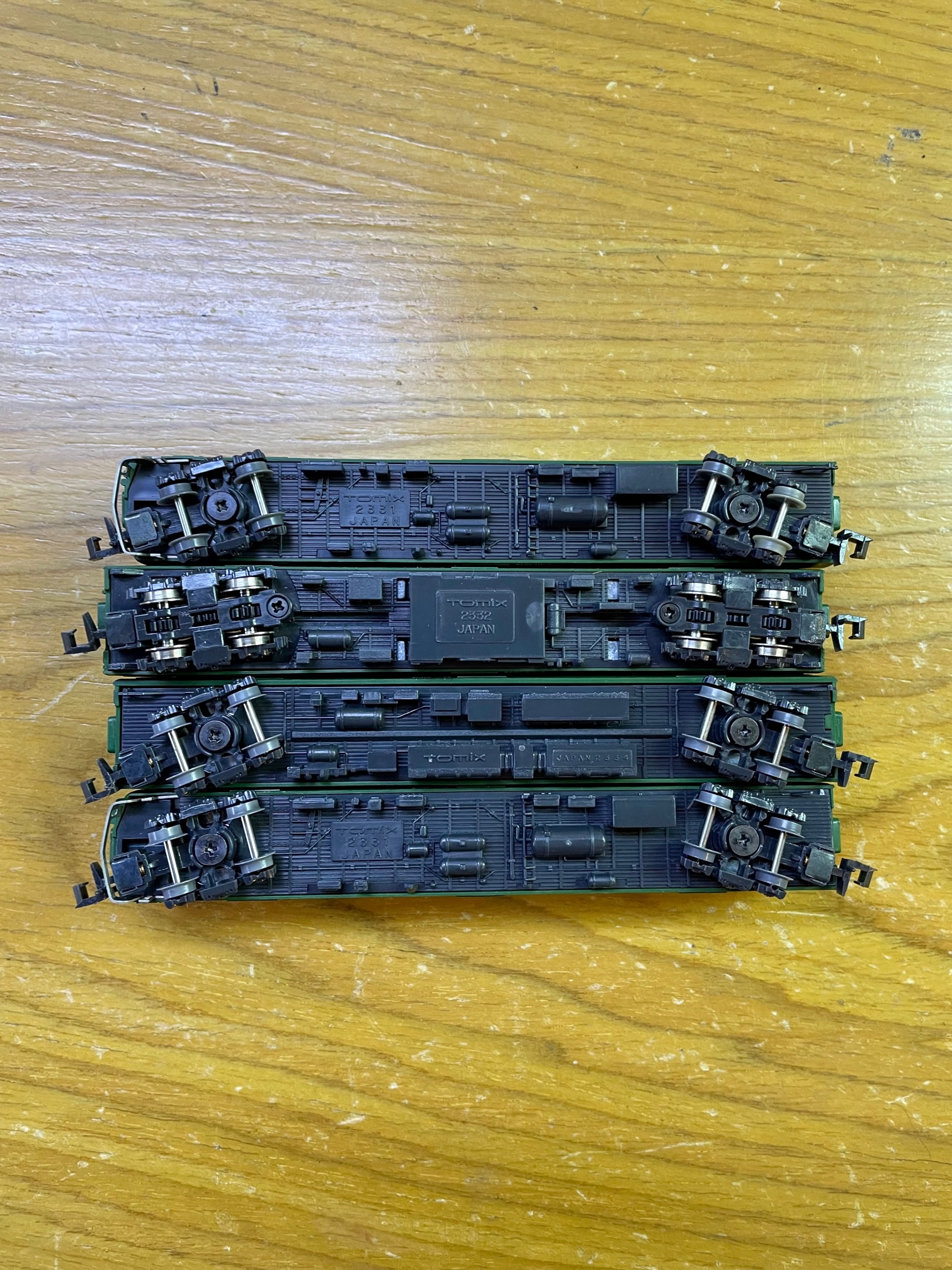 Preowned Tomix N Scale JNR Electric Diesel Series Type MOHA/KUHA, 4 ...