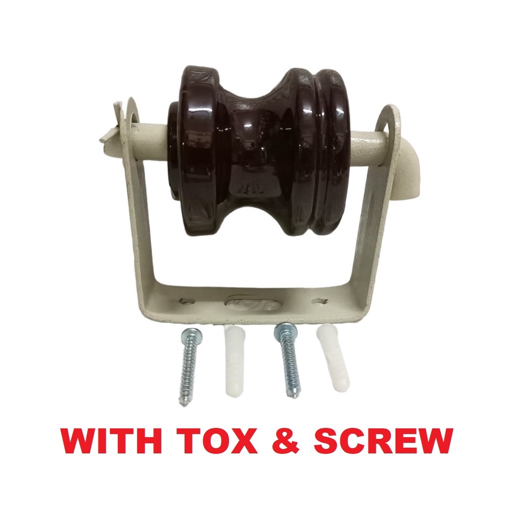 SECONDARY RACK HEAVY DUTY ONE POLE WITH SPOOL INSULATOR | Lazada PH