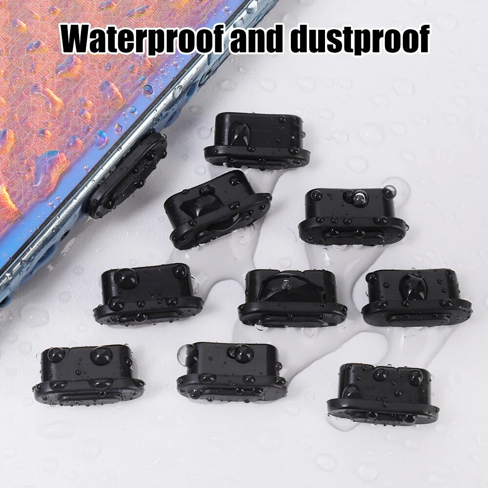 【ZIME】20/10/5Pcs Phone Dust Plugs Type C Anti-dust Plug for Samsung ...