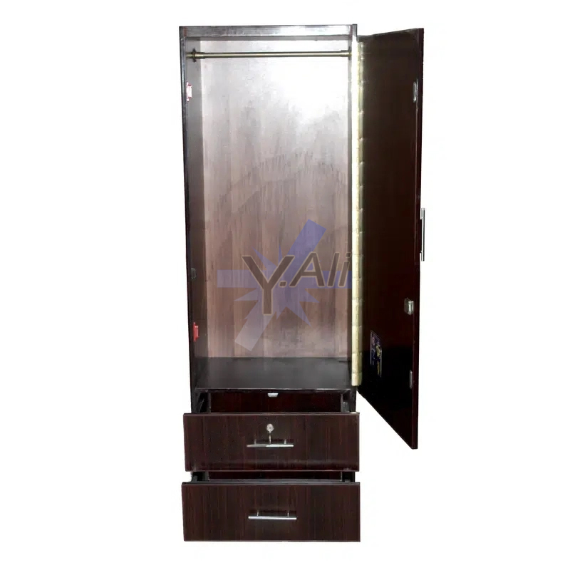 D1.2 6x2 feet single door Two drawer cupboard wardrobe almari cabinet ...