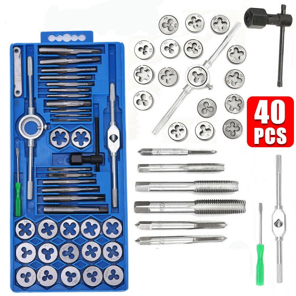 Hand Tap Set 40 Pcs // Alat Snai Snei Set .Alat Perbaikan Lobang Baud ...
