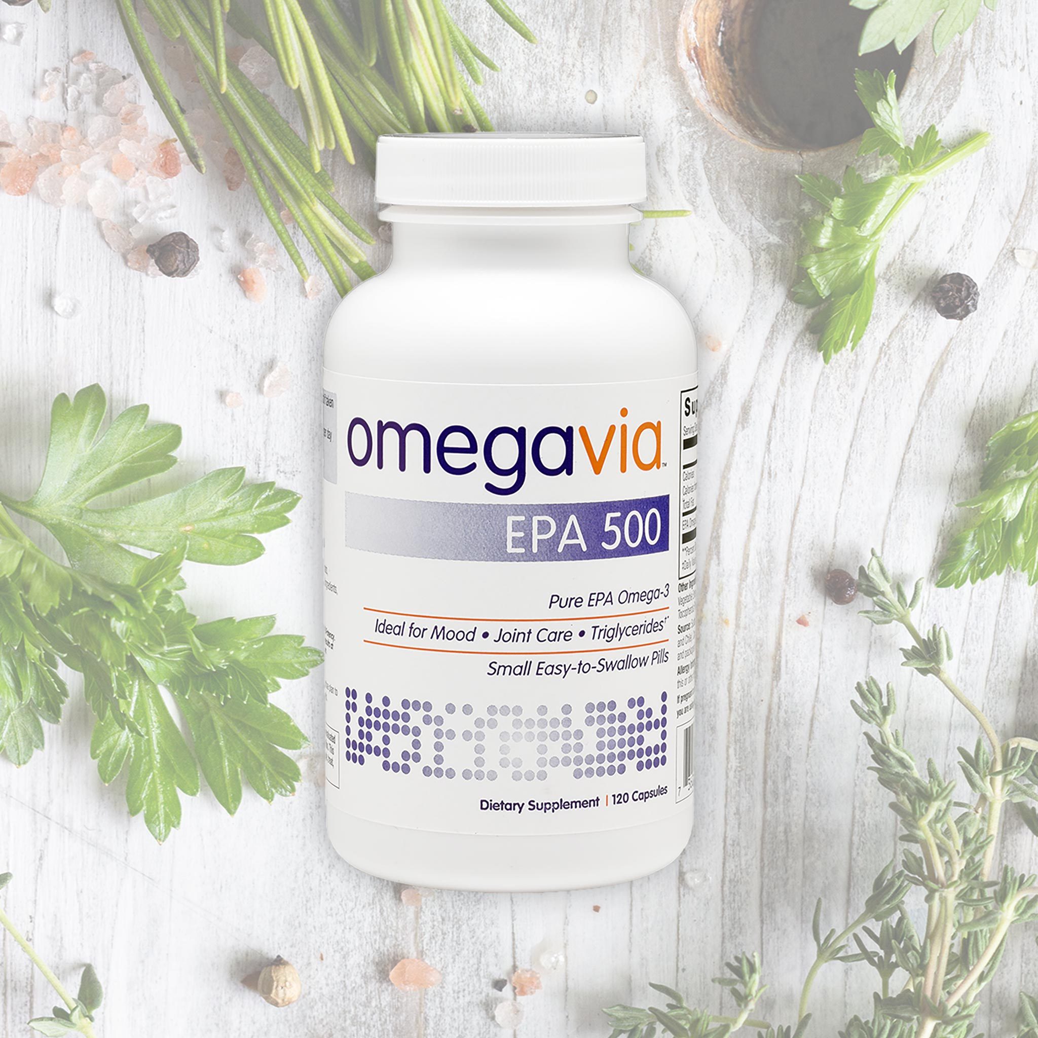 OmegaVia EPA 500. Pharmaceutical Grade EPA Omega-3 – Authorized ...