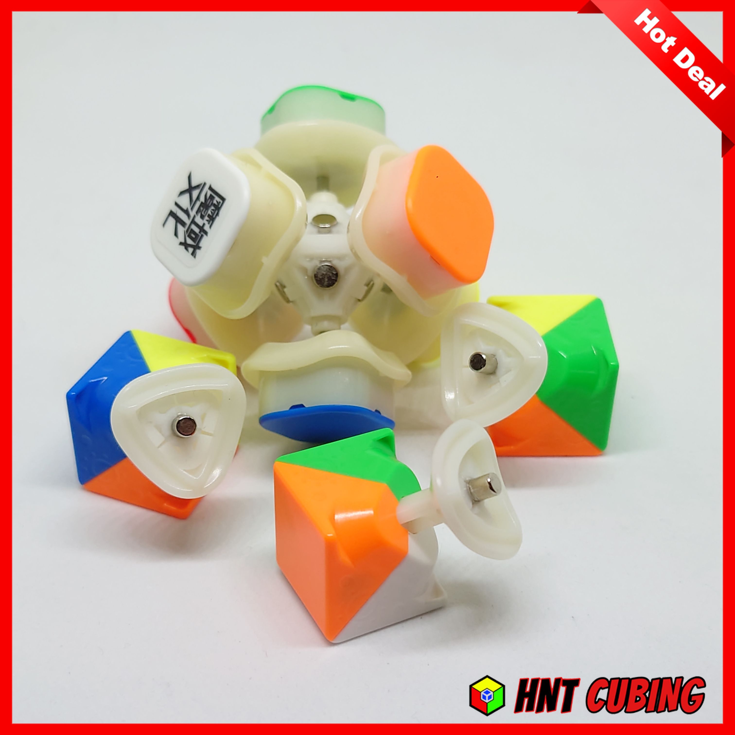 Rubik 3x3 WRM 2020 MagLev + MagCore (Mod Core Nam châm và chân góc ...