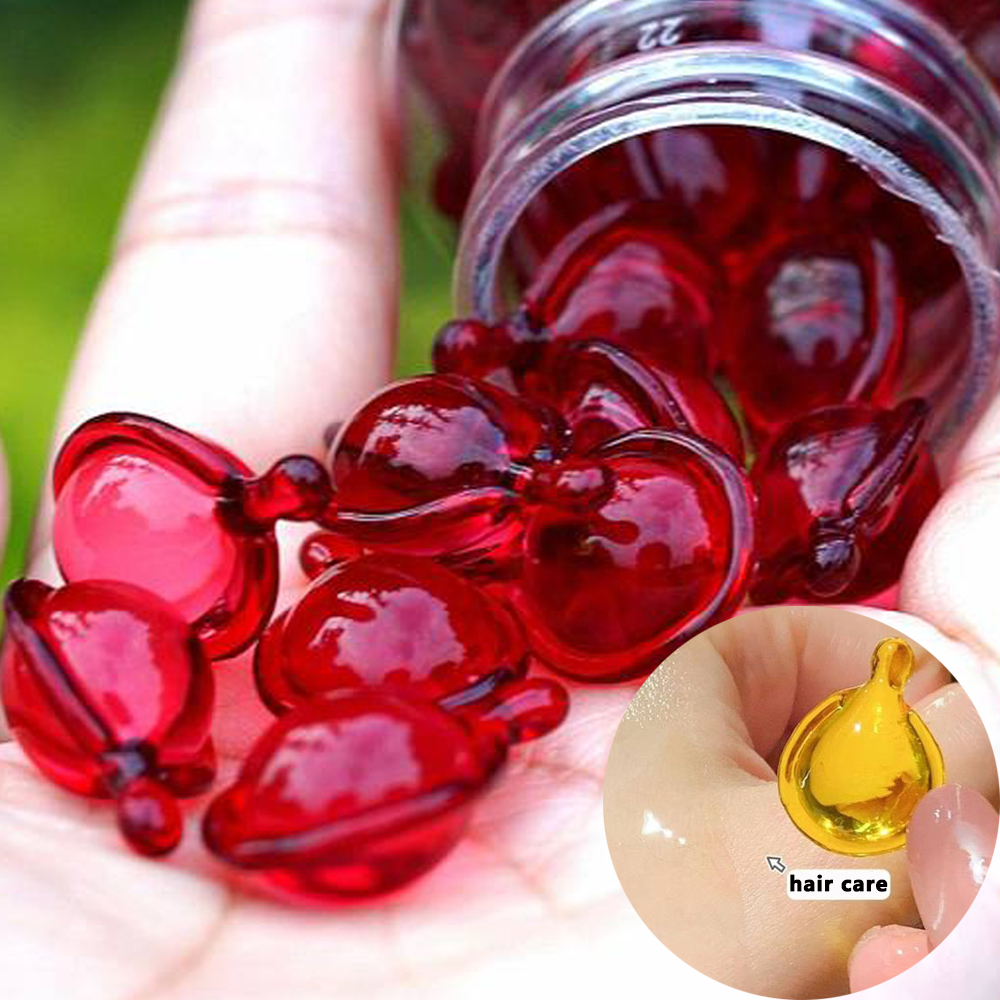 new style 1-20pcs Moroccan Hair Care Essential Oil Capsule Complex Oil ...