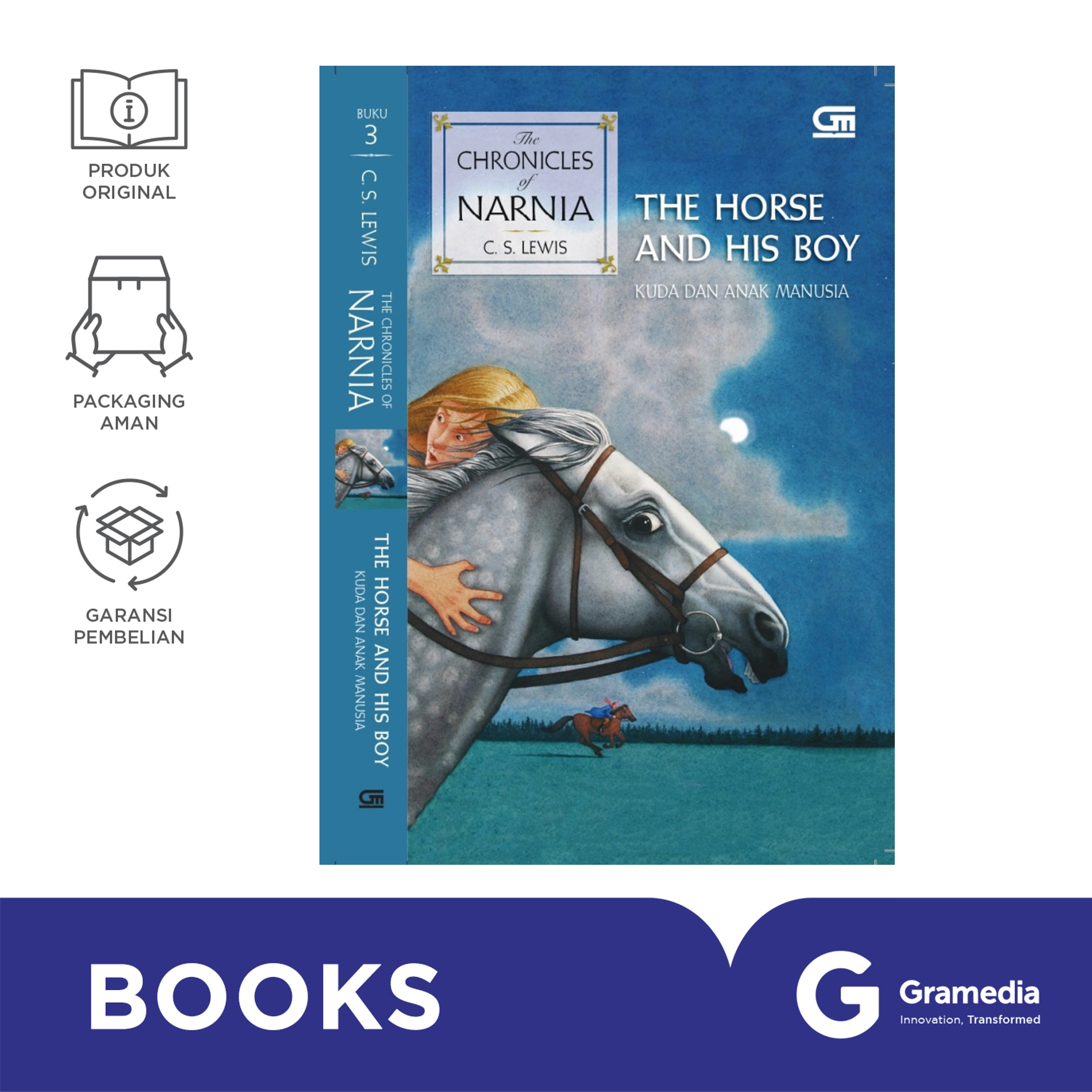 The Chronicles of Narnia #3: The Horse & His Boy (Kuda dan Anak Manusia ...