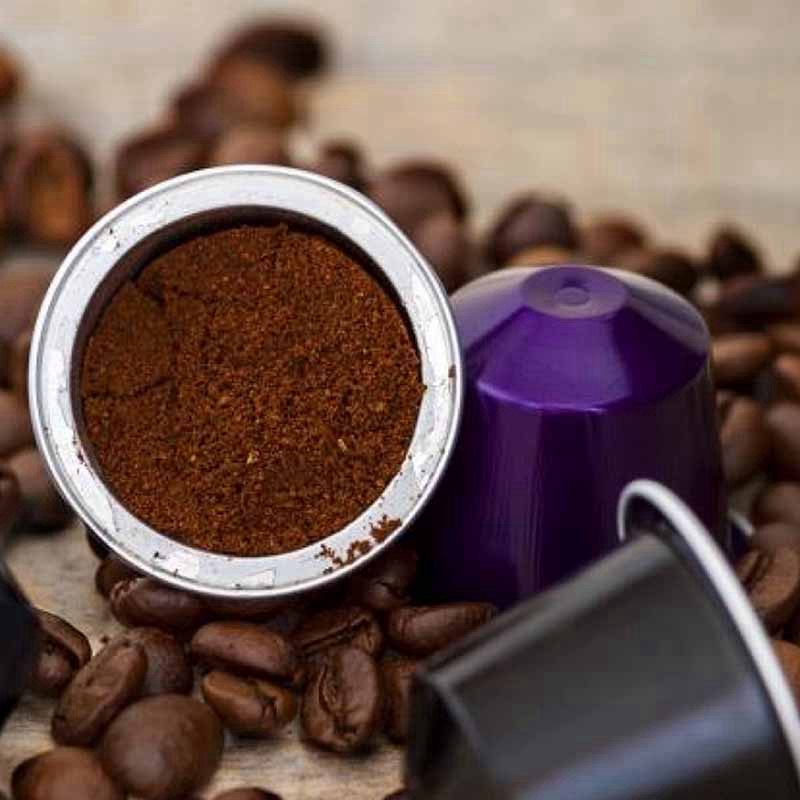 100 Sets Refillable Coffee Capsule Cup Disposable Nespresso Pod for ...