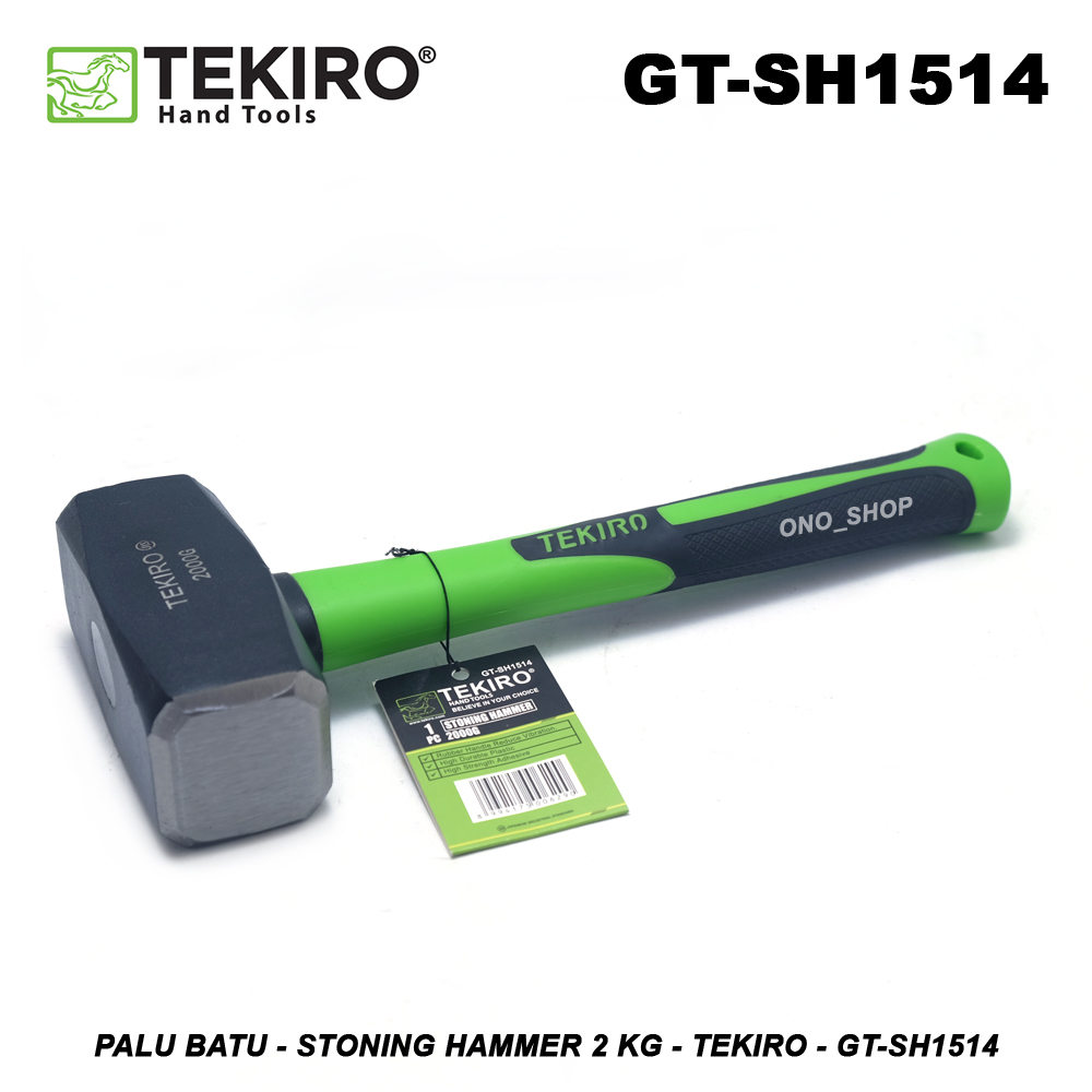 Palu Batu - Stoning Hammer 2 KG - Tekiro - GT-SH1514 | Lazada Indonesia