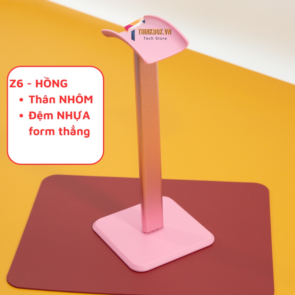 Giá treo tai nghe, giá đỡ tai nghe Headphone, thân nhôm cao cấp phù hợp ...