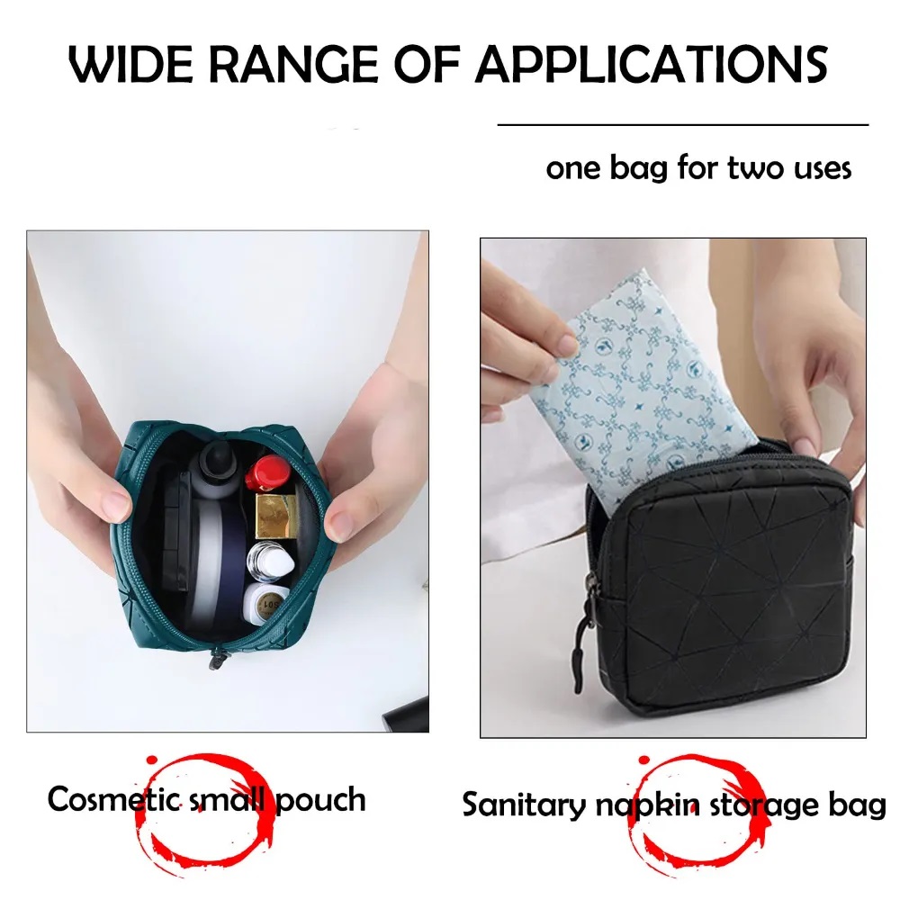 Mini Multi-Color Sanitary Napkin Storage Bag Suitable For Girls, Women ...