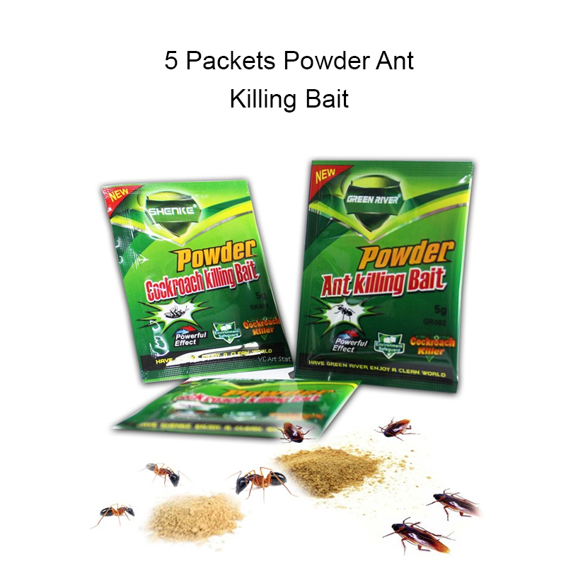 【READY STOCK】 5 Packets Powder Ant Killing Bait High Quality Insect ...