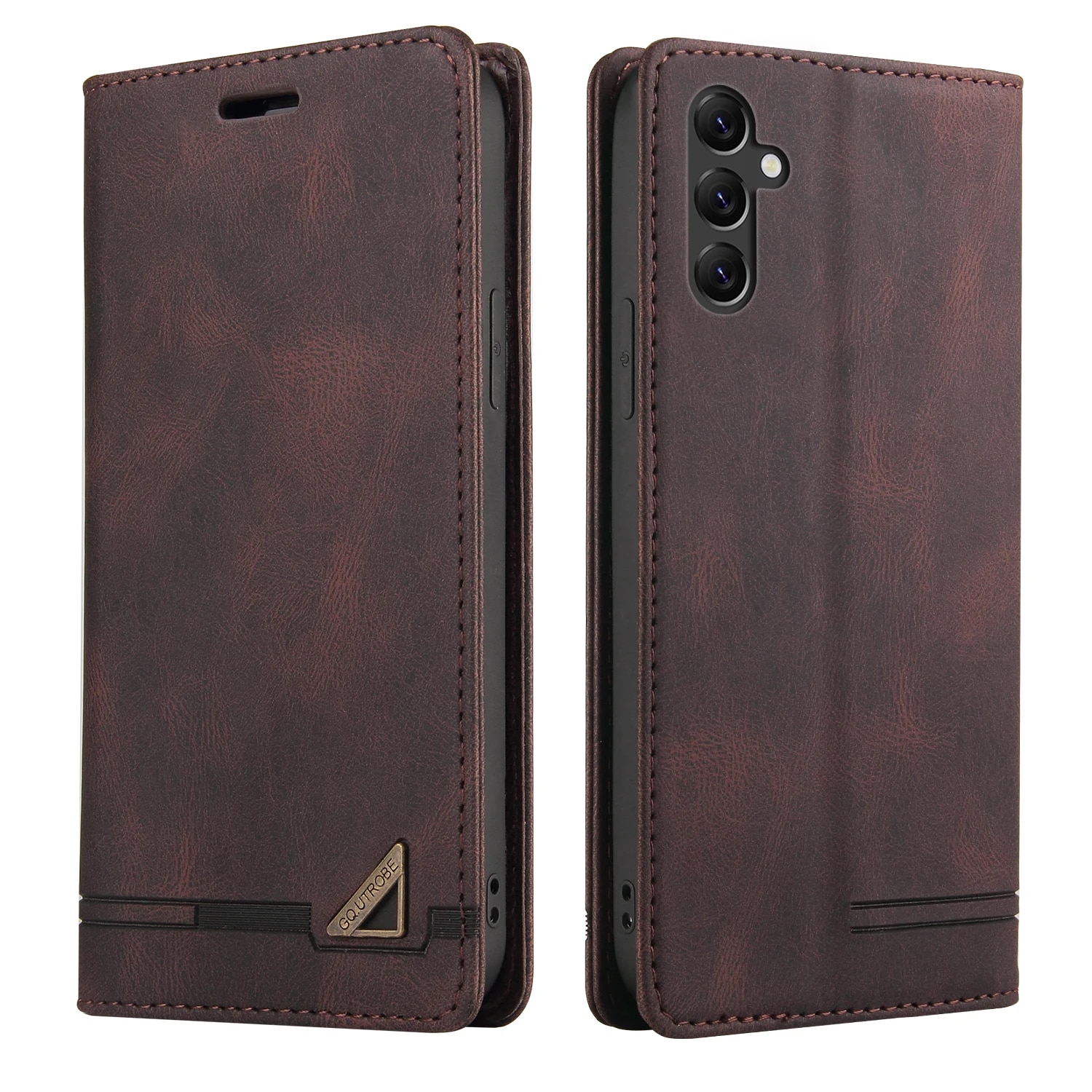 Leather Case For Samsung A14 A34 A54 A13 A33 A53 A23 A04S A52 A72 A73 Anti-thef RFID Flip Cover ...